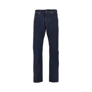 Stone Island Contrast Stitching Jeans For Men