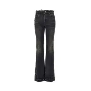 HAIKURE Flora' Vintage Effect Jeans - Black