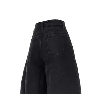 Jacquemus Ovalo Wide Leg Denim Pants