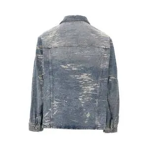 Emporio Armani Denim Jacket With Vintage Effect