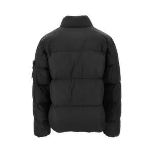 Stone Island Garment-dyed Crinkle Rep Nylon Down Jacket