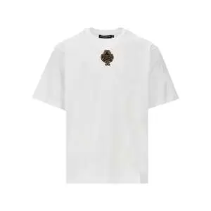 Dolce & Gabbana Embroidered Patch Boxy T-shirt