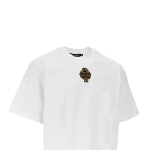 Dolce & Gabbana Embroidered Patch Boxy T-shirt
