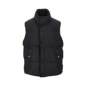 Stone Island Garment Dyed Crinkle Rep Ny Down Vest