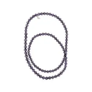 Emporio Armani Faceted Beads Long Necklace