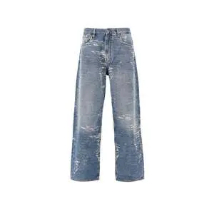Emporio Armani Five-pocket Jeans Vintage Effect Oversized Fit