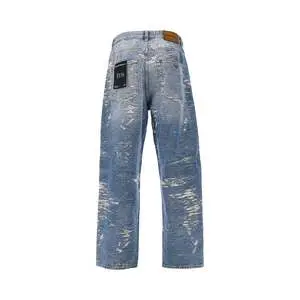 Emporio Armani Five-pocket Jeans Vintage Effect Oversized Fit