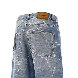 Emporio Armani Five-pocket Jeans Vintage Effect Oversized Fit