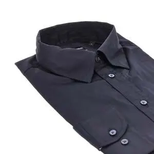 Emporio Armani Cotton-blend Technical Poplin Hirt