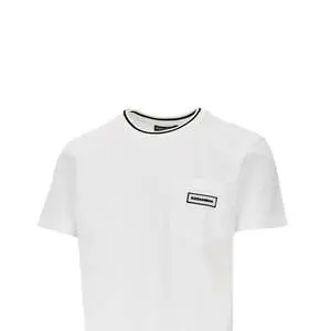 Dolce & Gabbana T-shirt With Pocket And Logo Patch
