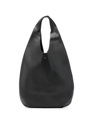 A.p.c. Shoulder Bag Leather "le Neige - Black