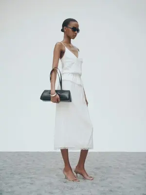 REFORMATION Pomelina Two Piece - Ivory