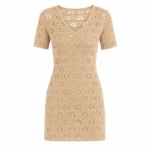 MUCHE & MUCHETTE Shara Crochet Mini Dress