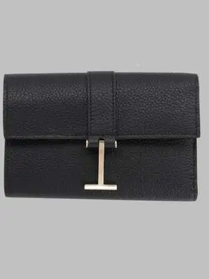 TOM FORD Grainy Leather Wallet - Black