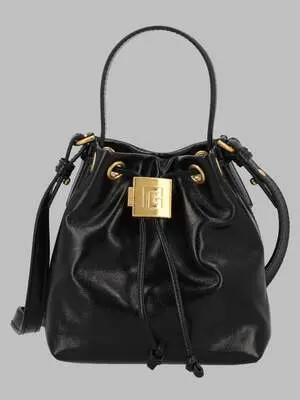 Balmain Pulse Mini Bucket Bag - Black