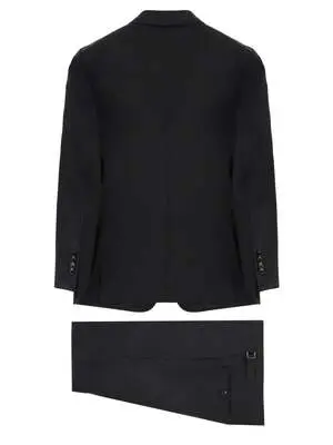 TOM FORD Shelton Grand Overcheck Suit - Black
