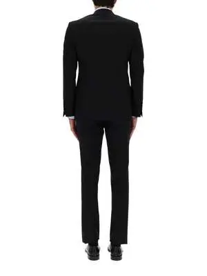 TOM FORD Shelton Grand Overcheck Suit - Black