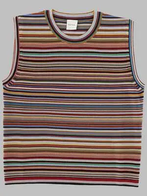 Paul Smith Maglia Smanicata Signature Stripe - Multicolor