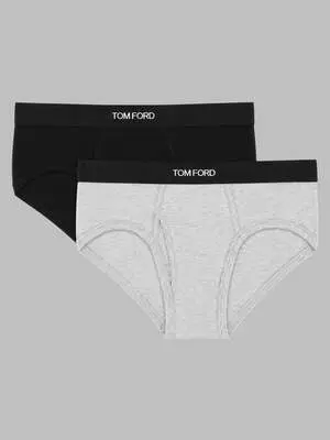 TOM FORD Confenzione Da Due Slip - Black
