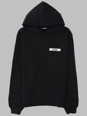 Jacquemus Felpa Con Cappuccio E Logo