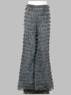 Alberta Ferretti Fringe Pants For Women