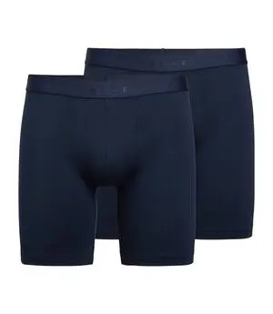 Falke 2-pack Long Leg Boxer Daily Comfort - Grey