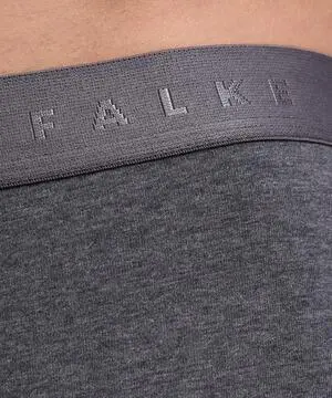 Falke 2-pack Long Leg Boxer Daily Comfort - Grey