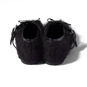 Miu Miu Mohair Ballerinas