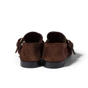 Miu Miu Suede Loafers With Buckle