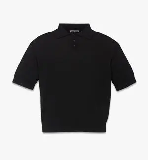 Mcm X We The Best Logo Embroidery Polo - Black