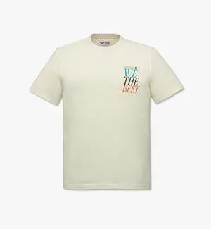 Mcm X We The Best Multicolor Logo T-shirt - Off White