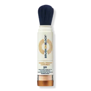 BRUSH ON BLOCK Spf 50 Mineral Powder Sunscreen - One-color