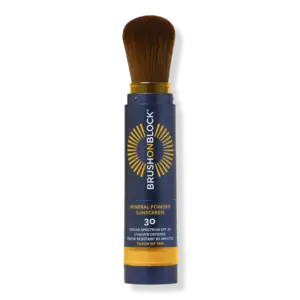 BRUSH ON BLOCK Spf 30 Mineral Powder Sunscreen - Touch Of Tan