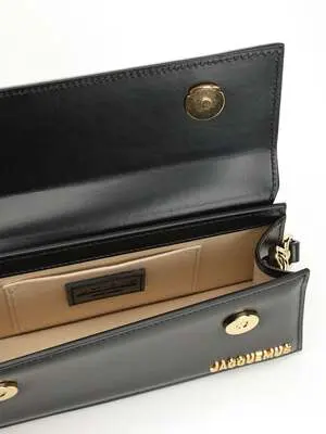 Jacquemus Le Chiquito Long Leather Bag - Black