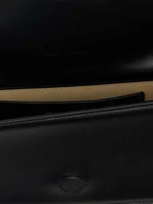 Jacquemus Le Bambino Long Leather Shoulder Bag - Black