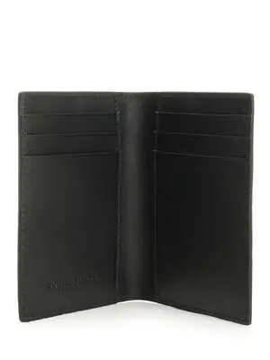Bottega Veneta Leather Card Holder With Intrecciato Pattern