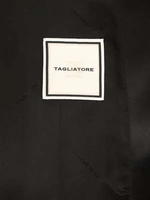 Tagliatore Double-breasted Wool Tuxedo With Wide Peak Lapels