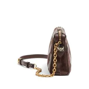 Valentino Garavani Panthea Small Shoulder Bag - Brown