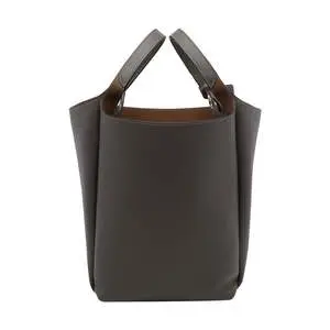 TOD'S Small Leather Bucket Bag - Green