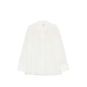 TOTEME Silk Crepe Shirt - Black