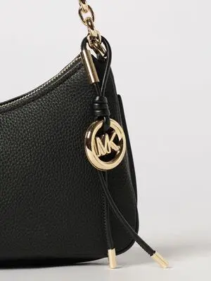 Michael Kors Nolita Medium Hammered Leather Clutch With Chain