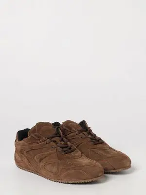Axel Arigato Slow Runner Suede Calf Leather Sneakers With Embossed Logo