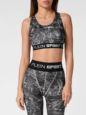 Plein Sport Printed Sports Bras