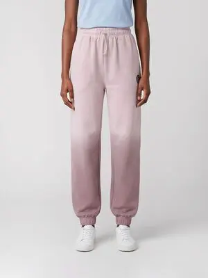 PLEIN SPORT Abstract Print Jersey Jogging Trousers With Mid-rise Waist - Salmon