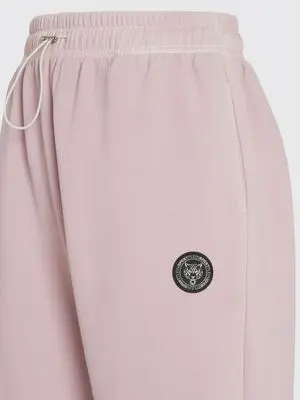 PLEIN SPORT Abstract Print Jersey Jogging Trousers - Salmon
