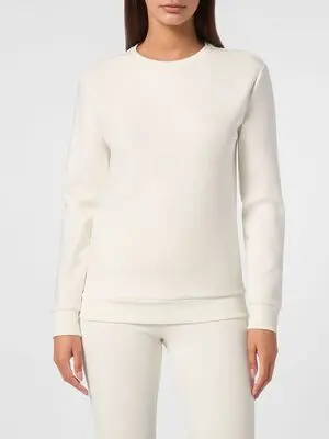 PLEIN SPORT Cropped Crew-neck Jersey Sweatshirt With Tone-on-tone Logo