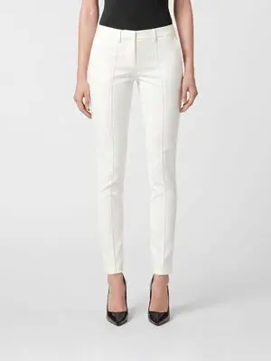Philipp Plein Tailored Slim Fit Trousers - White