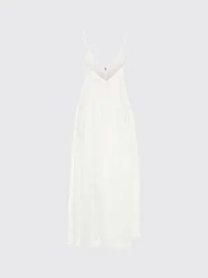 Tory Burch V-neck Spaghetti Strap Maxi Dress - White