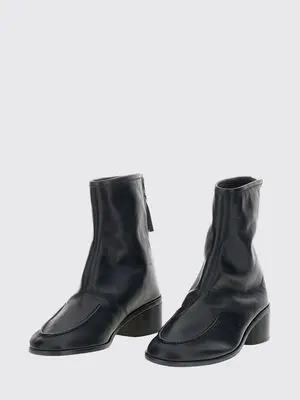 Hereu Juliol Smooth Calfskin Ankle Boots With Round Toe