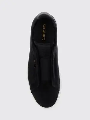 Axel Arigato Dice Laceless Leather And Suede Slip-on Sneakers - Black